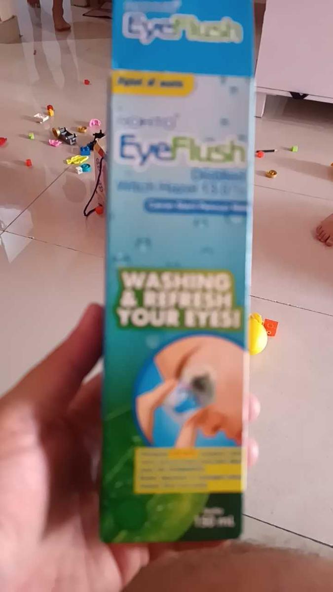 ROHTO Eye Flush Cairan Pencuci Mata 150ml - Membersihkan Menyegarkan ...