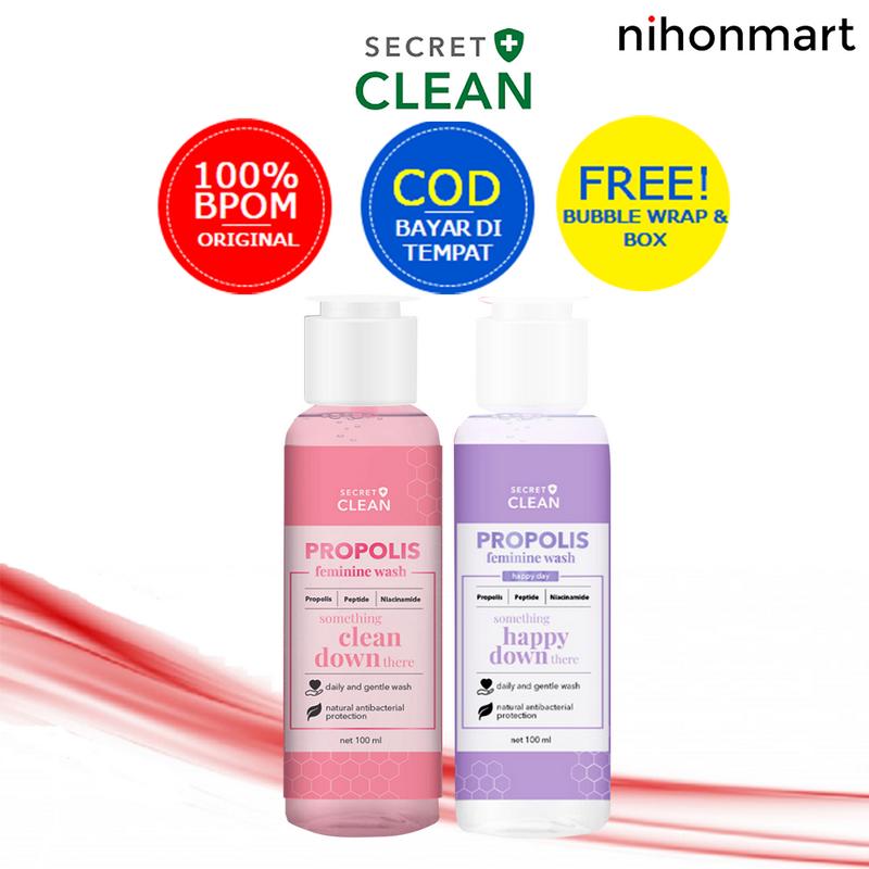 Secret Clean Propolis Feminine Wash 100ml - Shop | Tokopedia