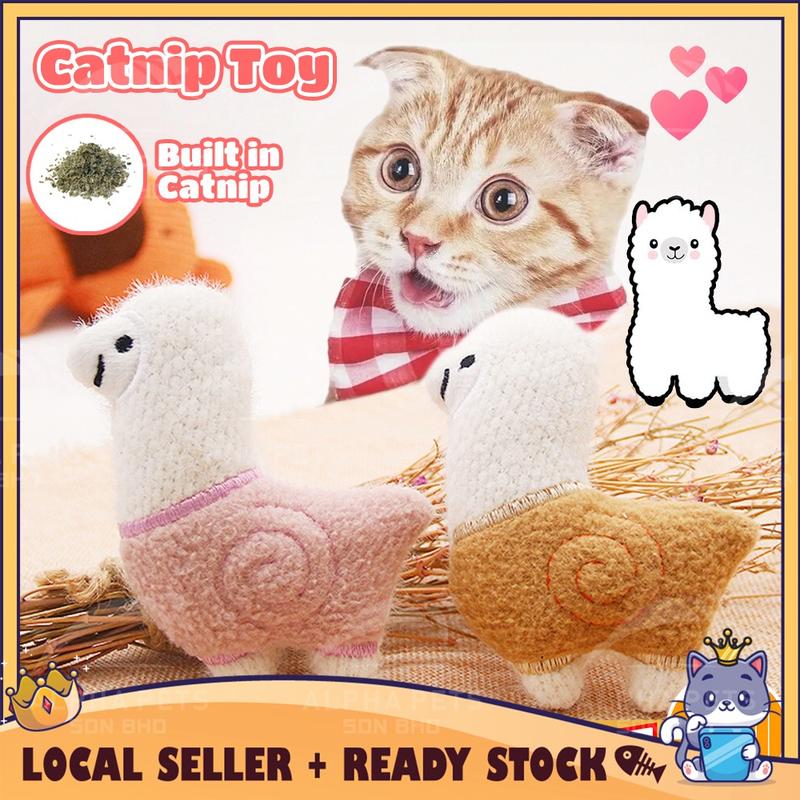 CATQUEEN Cutie Alpaca Cat Kitten Lovely Handy Soft Pillow Ca - TikTok Shop Malaysia