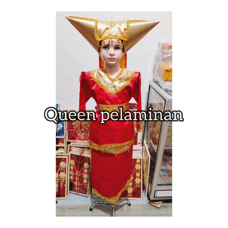 baju adat minang/baju plus tanduk kepala - Shop | Tokopedia