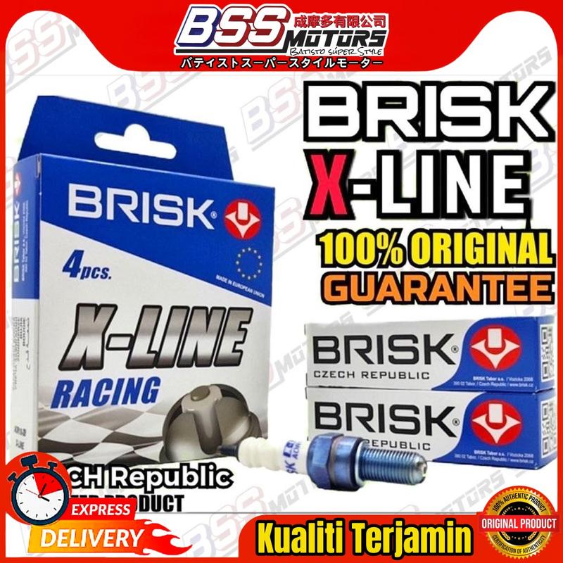 Brisk X-Line Racing Spark Plug XLine For Y15ZR R15 FZ150 LC135 - TikTok ...