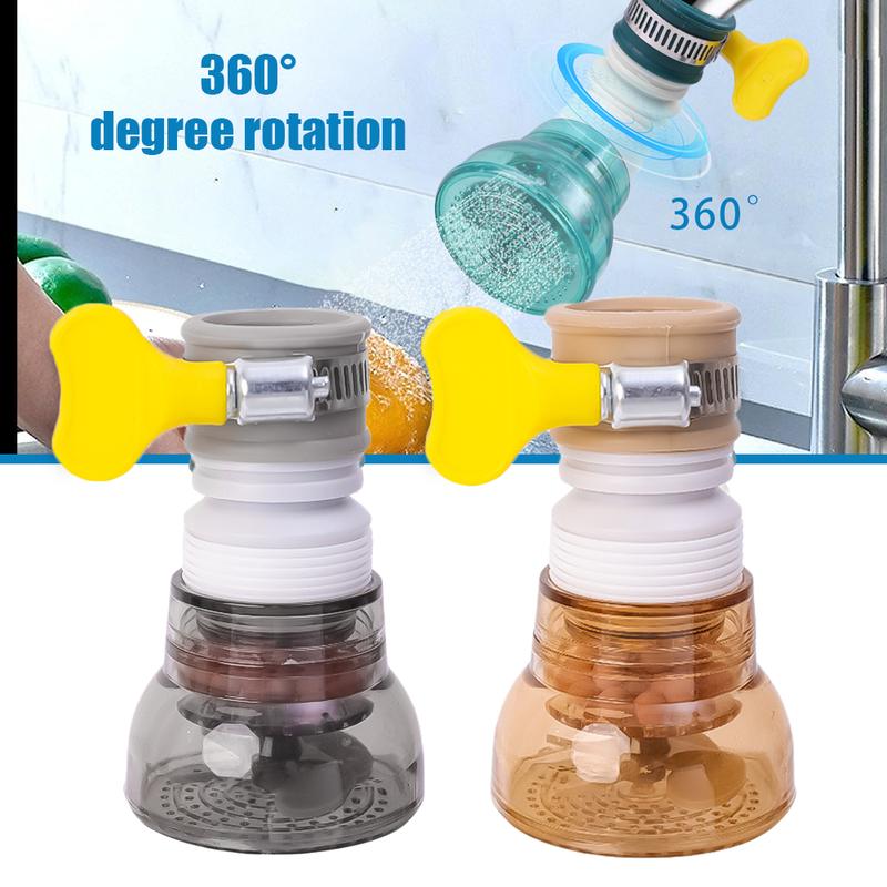 360° Rotatable Spray Head Tap Durable Faucet Filter Nozzle Filter ...