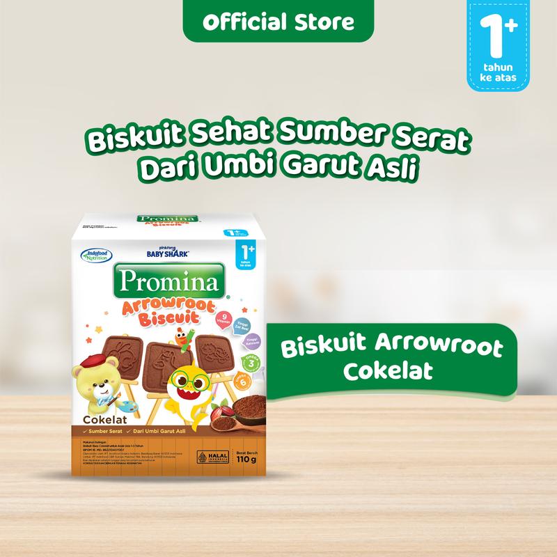 PROMINA COOKIES ARROWROOT COKLAT NEW 110 GR X 1 PCS - Shop | Tokopedia