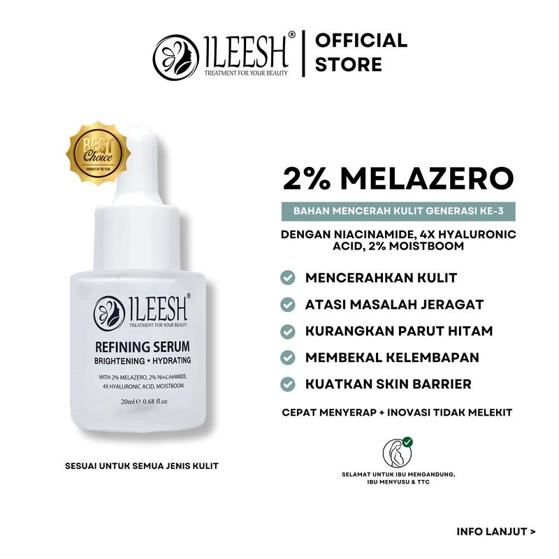 ILEESH Refining Serum [Brightening & Hydrating] - Serum Jeragat ...