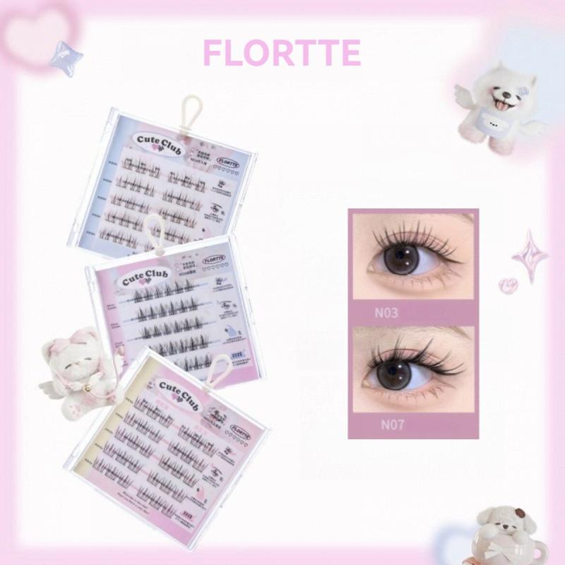 [NEW]FLORTTE False Eyelashes Self-Adhesive Glue-Free False Eyelashes ...