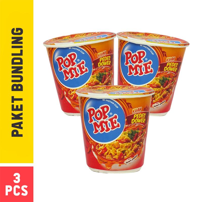 3 PCS - Pop Mie Dower 75 Gr - Shop | Tokopedia