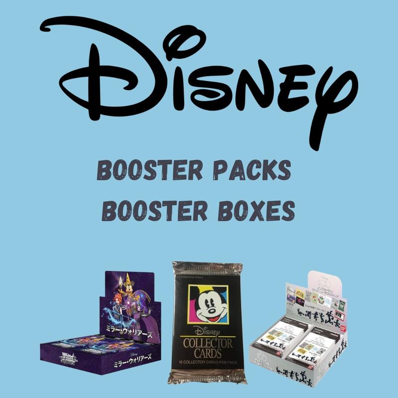 Disney Booster Packs & Booster Boxes (Open Live & Sealed Options ...