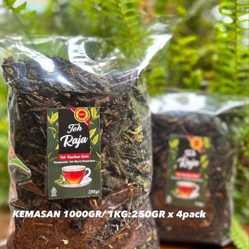 Teh Raja Paket Usaha 1kg 4 pcs kemasan 250gr Racikan Teh Sol - Shop ...