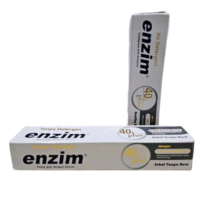 Enzim Pasta Gigi Enzym 40 Plus 124 dan 160 g Tanpa Detergen No ...