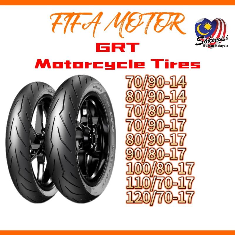 GRT 368 BUNGA ROSSO MOTORCYCLE TIRES MOTOSIKAL TAYAR TUBELES - TikTok ...