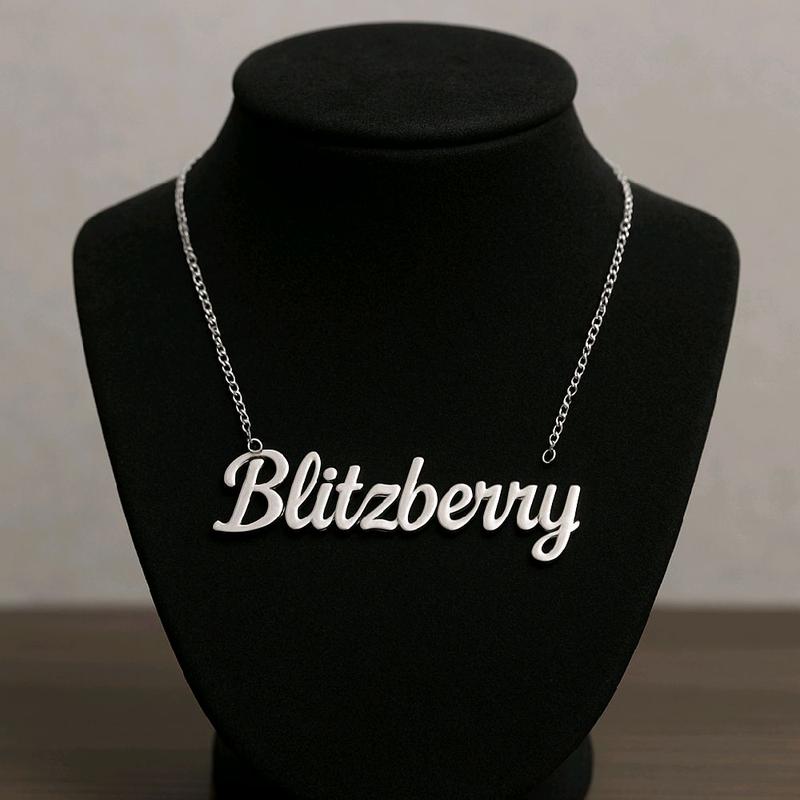 Jual Kalung Nama Blitz Buah Berry Liontin Custom 1 Set - Shop | Tokopedia