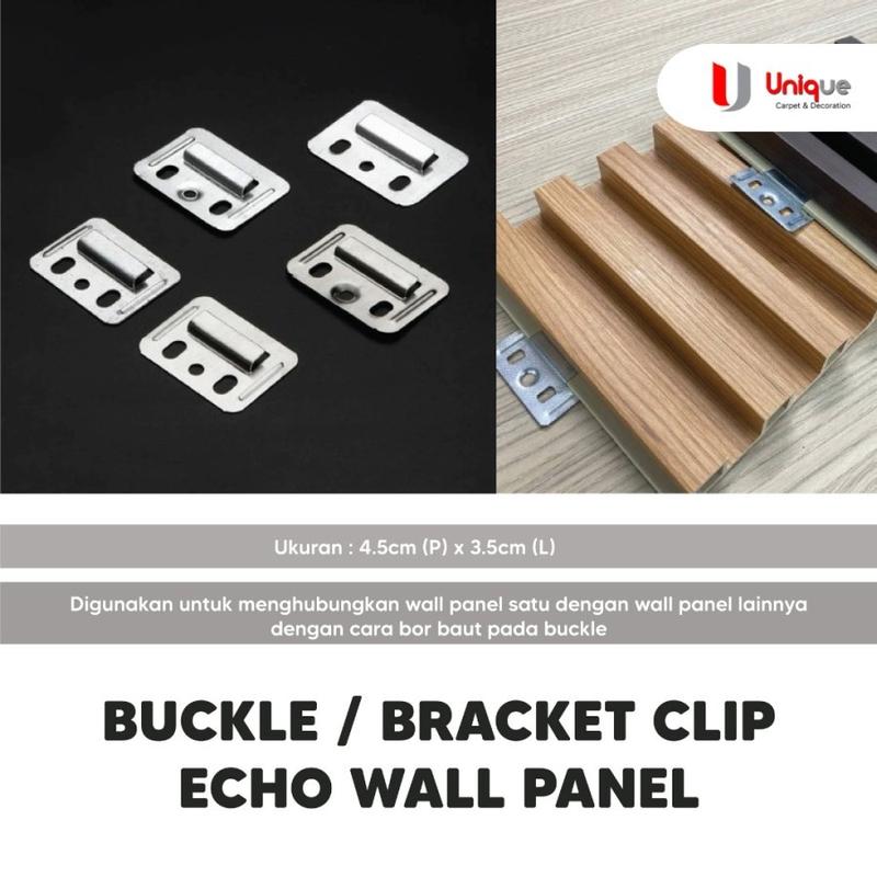 Buckle Wall Panel / Bracket clip Besi Wallpanel / Cantolan PVC - Shop ...