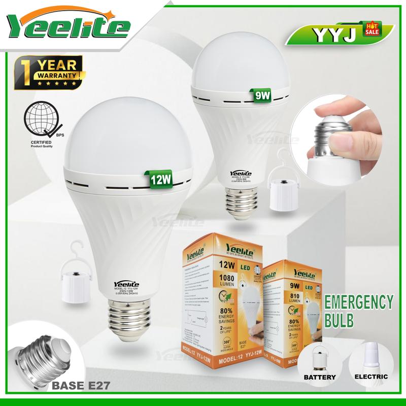 Yeesolar YYJ-9W, 12W Rechargeable Portable Emergency Bulb base - TikTok ...