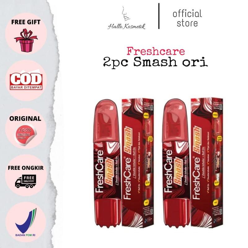 PROMO PAKET HEMAT ISI 2 FRESHCARE SMASH MERAH ORIGINAL STRONG FRESH ...
