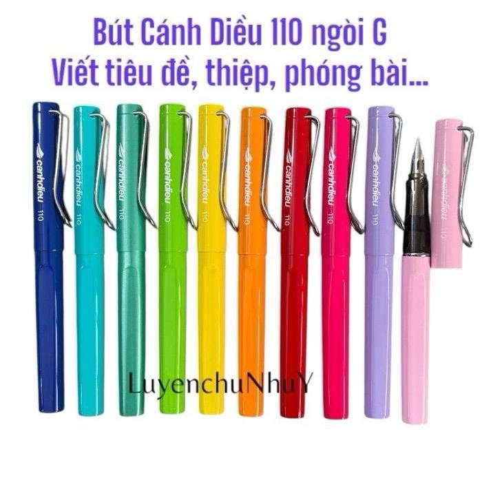 (Mã 25) Bút Cánh Diều 110 (Calligraphy) ngòi G Nét thanh đậm - TikTok ...