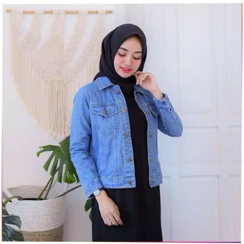 JAKET JEANS WANITA // JAKET BIONDY CEWEK PREMIUM - Shop | Tokopedia