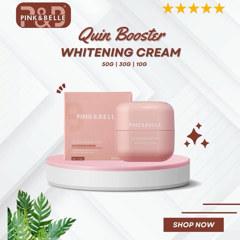 QUIN BOOSTER WHITENING CREAM PINK AND BELLE - TikTok Shop Malaysia