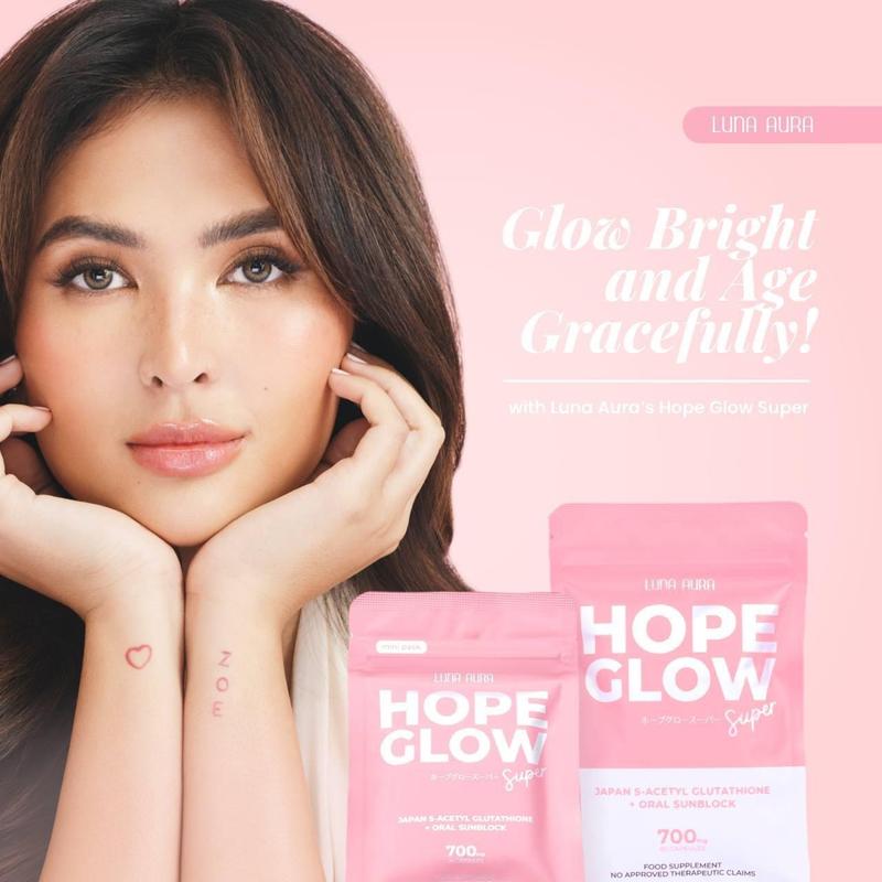 Luna Aura Hope Glow Glutathione Supplement (Super Mini, Supe - TikTok ...