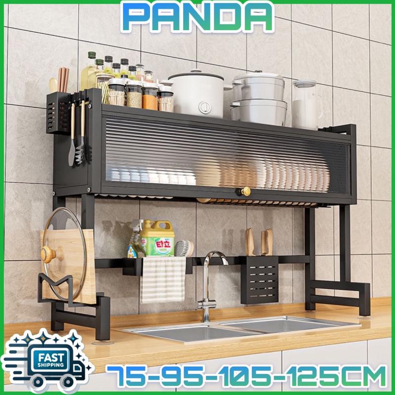 PANDA Rak Dapur Rak Pinggan Sinki Stainless Steel Dish Drainer - TikTok ...