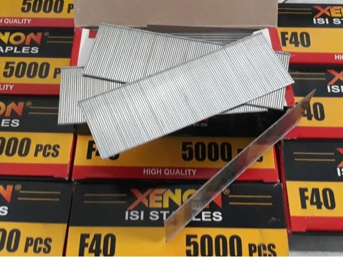 REFILL brad Nail F40 isi mesin paku tembak Air Nailer gun 40mm 4cm ...