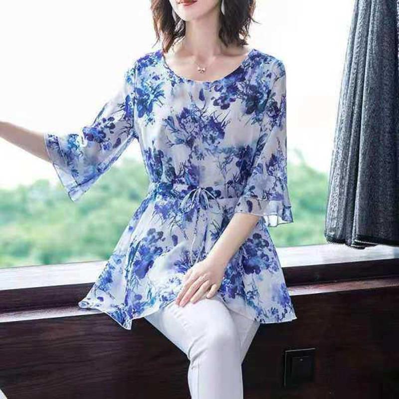 Blaus Sifon, Fesyen Wanita Terbaru, Lengan Beropol, Baju Peplum Musim ...