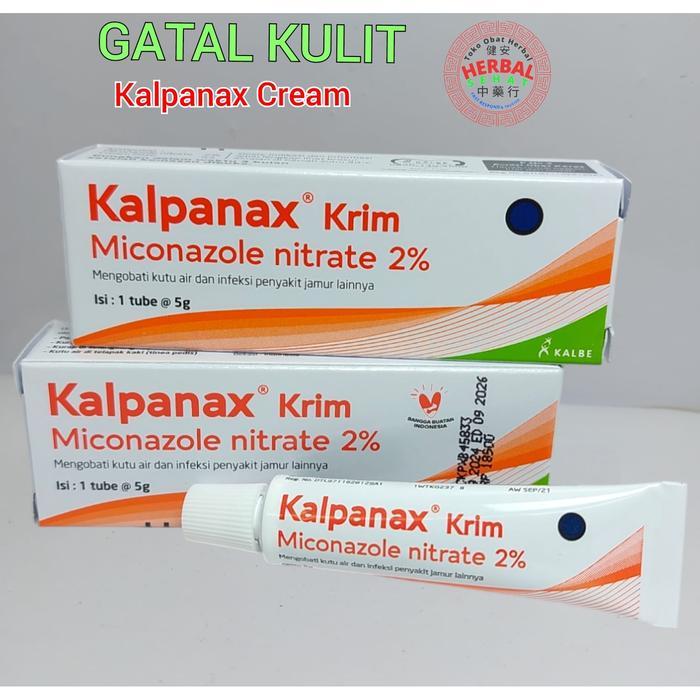 HERBAL KALPANAX KRIM 5 GR / KADAS / KURAP / KUTU AIR / JAMUR / PANU ...