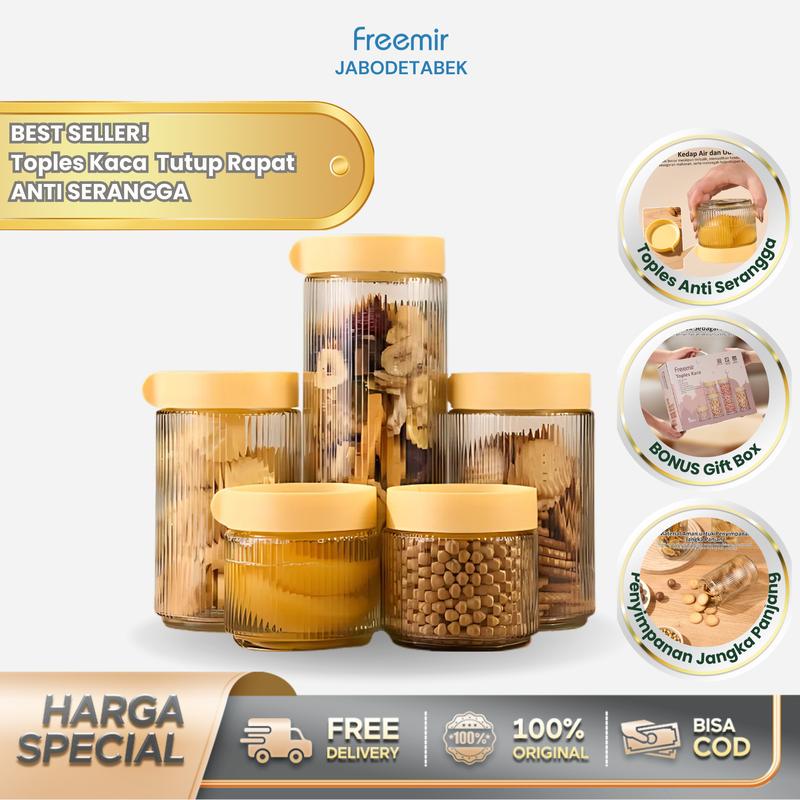 [PROMO] freemir Set Toples Lebaran 2025 Toples Kaca Toples Lebaran ...
