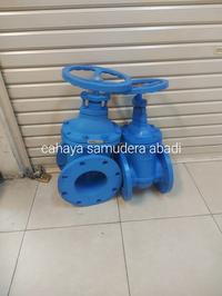 Jual Gate valve cast iron in 5" inch dn125 jis 10k gate valve flange 5 ...