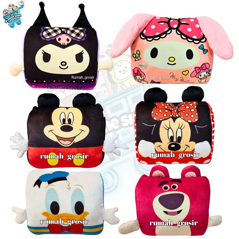 Bantal Sandaran Punggung Kursi Kantor Mobil Boneka Mickey Minnie - Shop ...