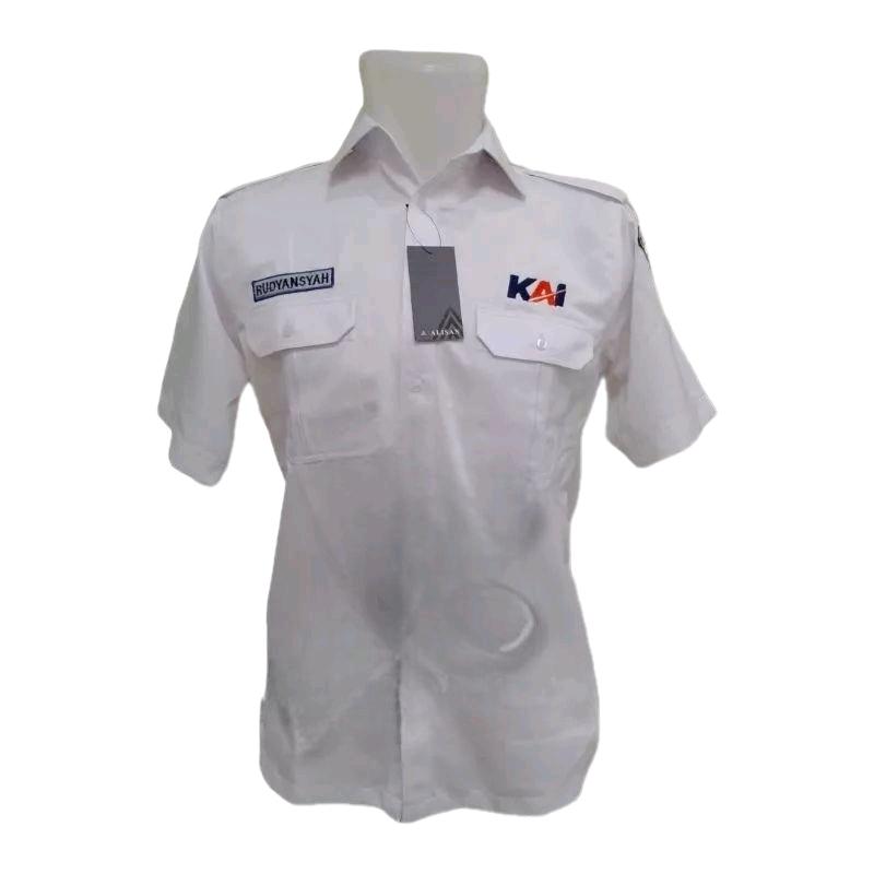 KEMEJA KAI INDONESIA/SERAGAM KAI KARETA API INDONESIA/SRAGAN - Shop ...