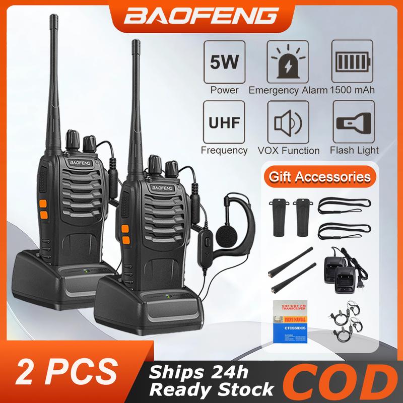 BAOFENG BF-888S Walkie Talkie for Security Staff/Restaurant 5W - TikTok ...