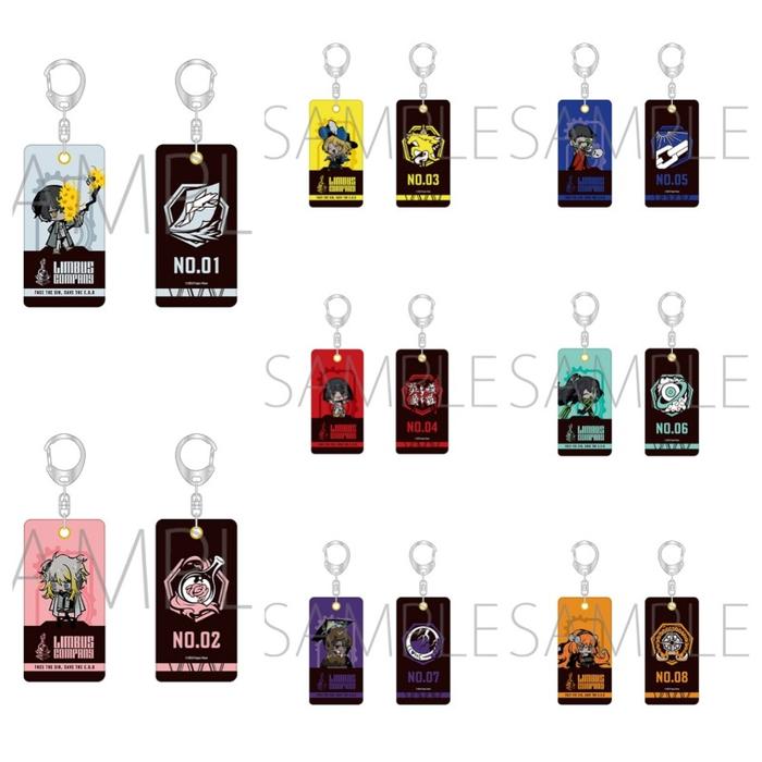 Jual Limbus Company KeyChain Women Double-sided Key Chain for Men ...