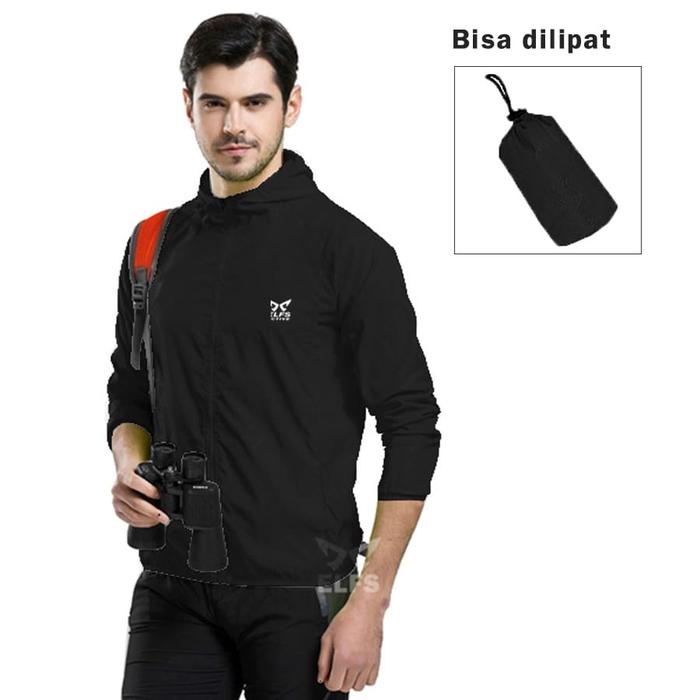 Promo Elfs Active - Jaket Training Olahraga Waterresistant Lipat Pria ...