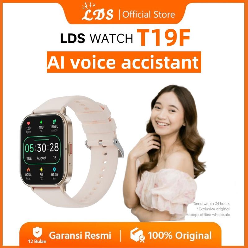 【Exclusive Vanda Rainy】[AI Voice]LDS Smartwatch T19F Bluetooth - Shop ...