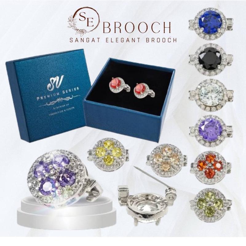 SE Premium Kerongsang Single Pin Dagu Jarum Peniti Baby Brooch - TikTok ...