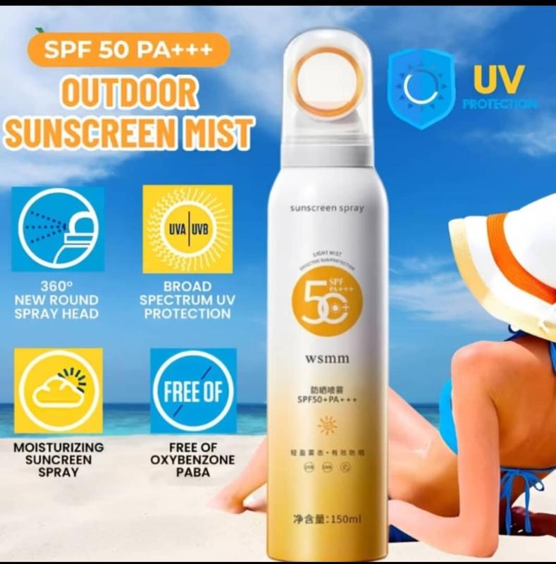 Sunscreen Mist SPF 50 PA++++ - Sunscreen Spray Protects Face - TikTok ...