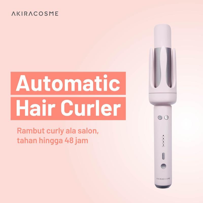 Akiracosme Catokan Pengeriting Rambut Otomatis / Catokan Curly - Shop ...