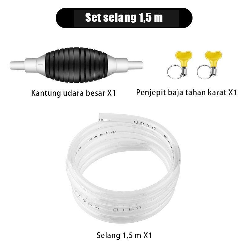 Pompa Bensin Manual Alat Transfer Pump Tangan Sedot Air Minyak - Shop ...