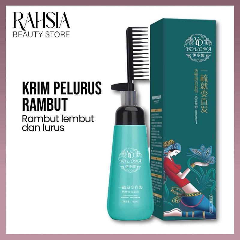 (READY STOCK) CHUNFU Hair Straightening Cream with Comb Pelurus ...
