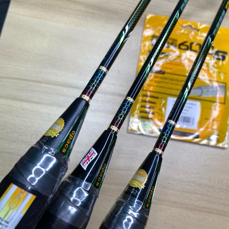 Apacs Raket Badminton Nano Tubes 9990 Original dengan Senar Grip Handuk ...