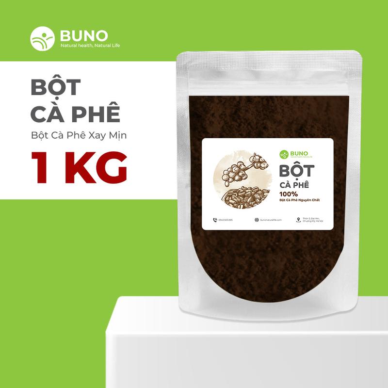 Bột cà phê nguyên chất BUNO Đắp mặt và body - TikTok Shop Vietnam