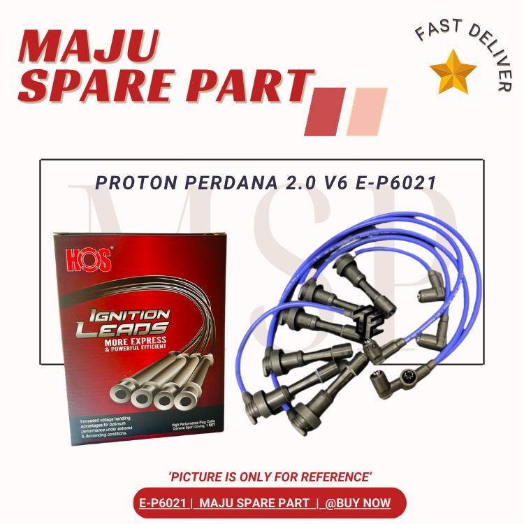 MSP PLUG CABLE PROTON PERDANA V6 7MM SILICONE 1SET E-P6021 - TikTok Shop Malaysia