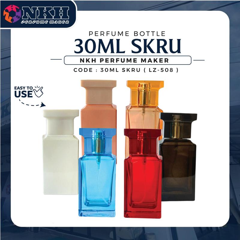 [1PCS] Botol Kosong Minyak Wangi 30ML Petak Skru ( LZ-508 ) - TikTok ...