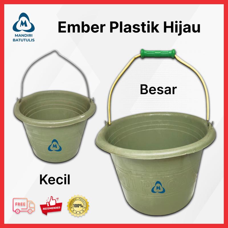 Ember Ijo Murah / Ember Hijau KECIL / Ember Tukang / Ember Serbaguna ...