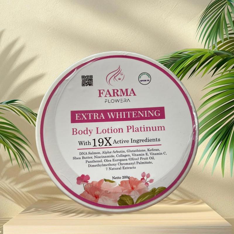 EXTRA WHITENING BODY LOTION PLATINUM with 19X bahan aktif whitening ...