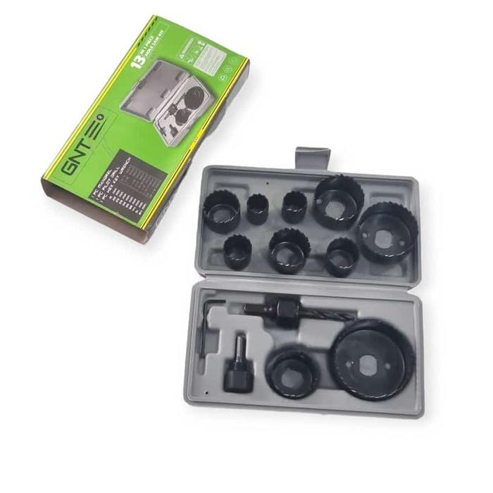 Jual Holesaw Kit Hole Saw Kit Mata Bor Kayu Set Isi 16 Pcs / 127MM ...