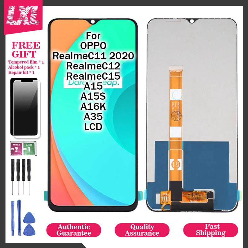 Skrin sentuh lcd untuk OPPO A15, A15S, A16K, A35, Realme C11 - TikTok ...