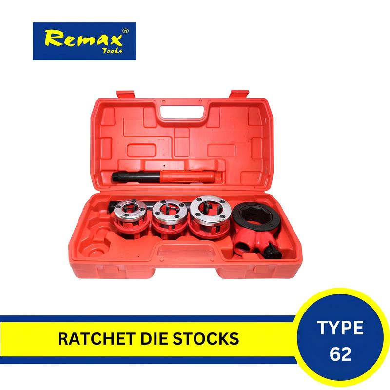 REMAX MANUAL RATCHET GI PIPE DIES SET ½”, ¾”, 1” RATCHET PIP - TikTok ...