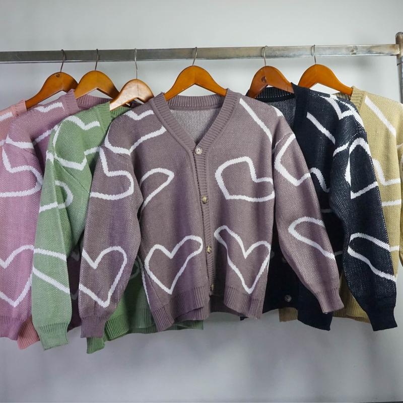 LOVE ESTETICK cardigan Rajut Komputer Premium Modiest untuk Wanita ...