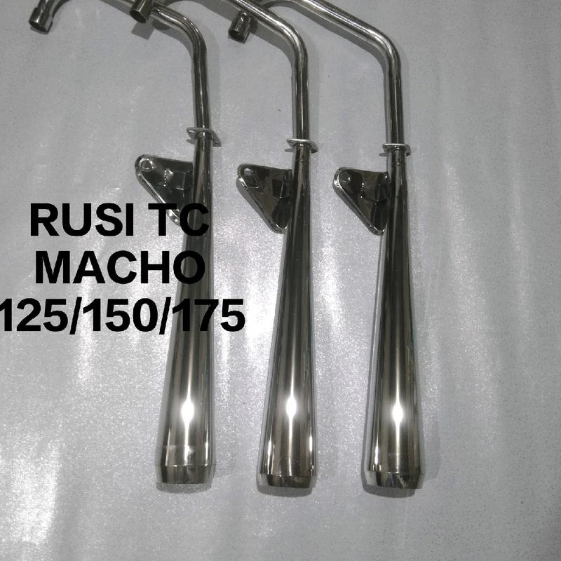 RUSI TC MACHO 125/150/175 STAINLESS CHICKEN PIPE - TikTok Shop Philippines